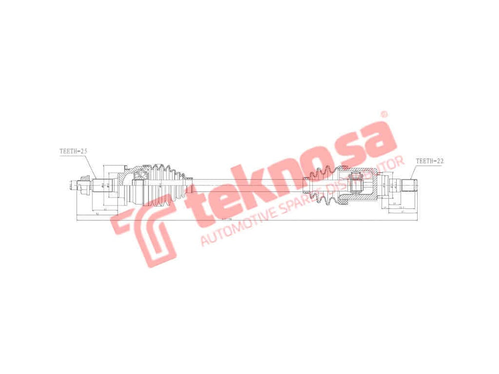 Automotive Car Teknosa Spare Parts Low Price Delivery South Afric