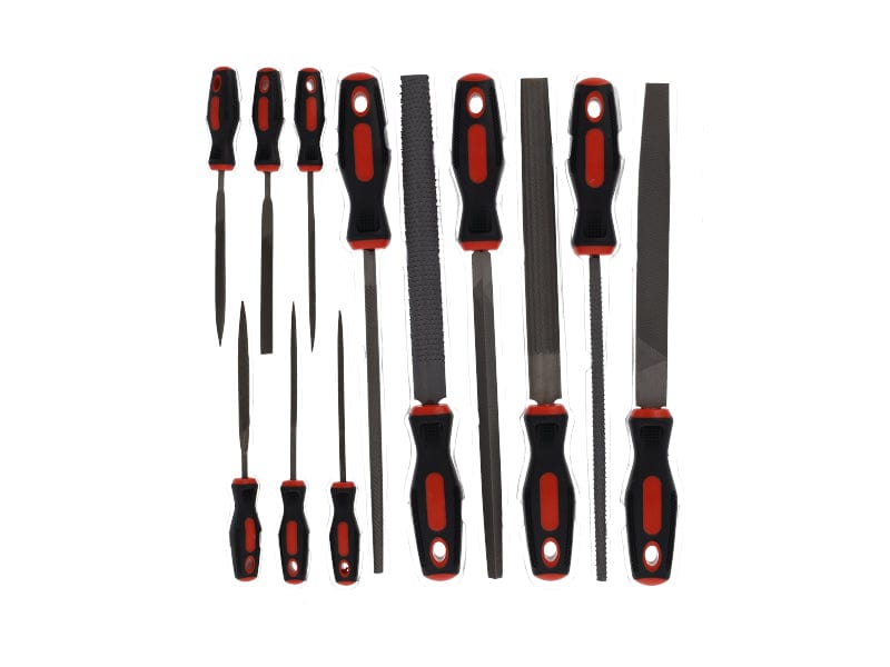 12 Piece File And Rasp Set