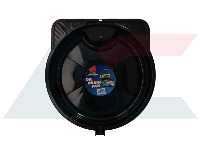 8L Oil Drain Bucket Pan Circular (OP008)