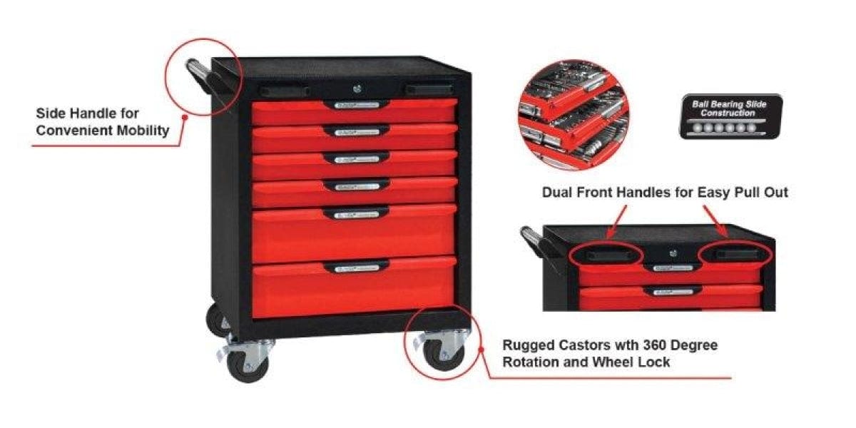 215Pc 1/43/8 1/2D R 6-Drawer Wagon Tool Set AMPRO T47321 tools at ...