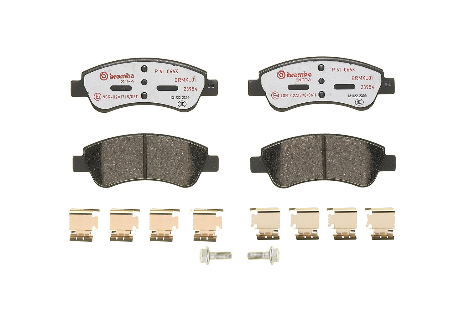 Brembo Brake Pads Front Citroen C2/C3/C4/ ( Set Lh&Rh) (P61066X)