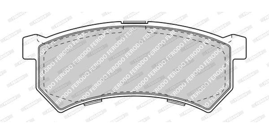 Brake Pads Front Reanult Kwid 1000 16 Triber 1000 20 FDB5002 R483
