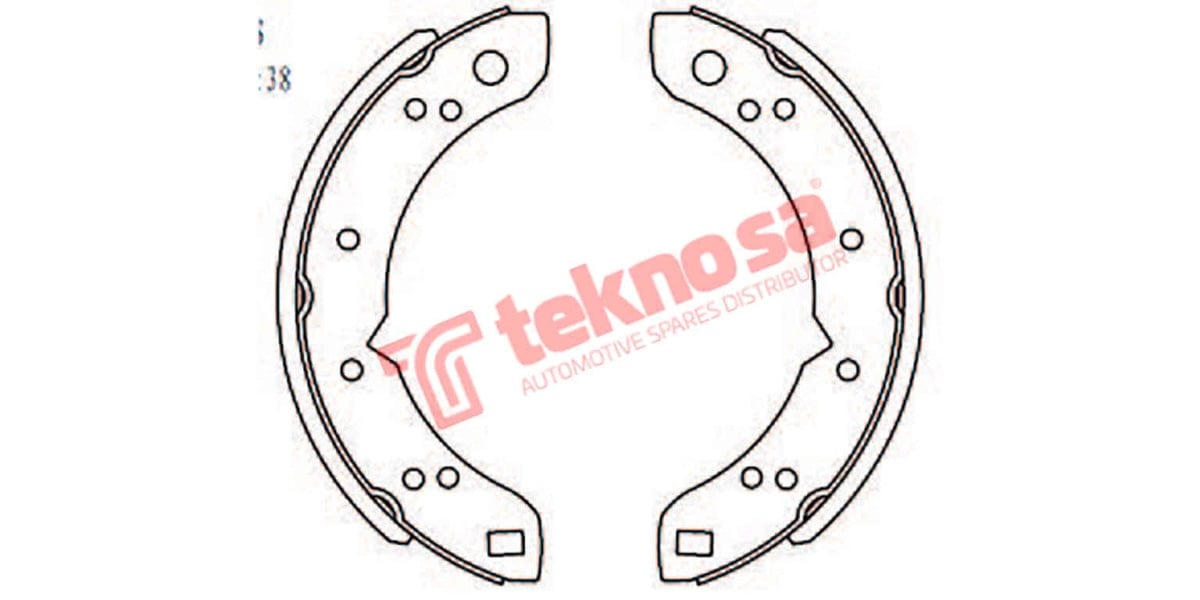 Brake Shoes Nissan 1400 993 2008 R370