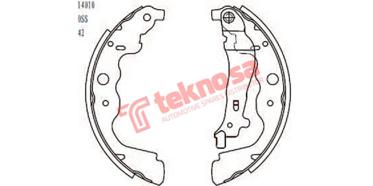 Brake Shoes Nissan Np200 2008 2019 R396