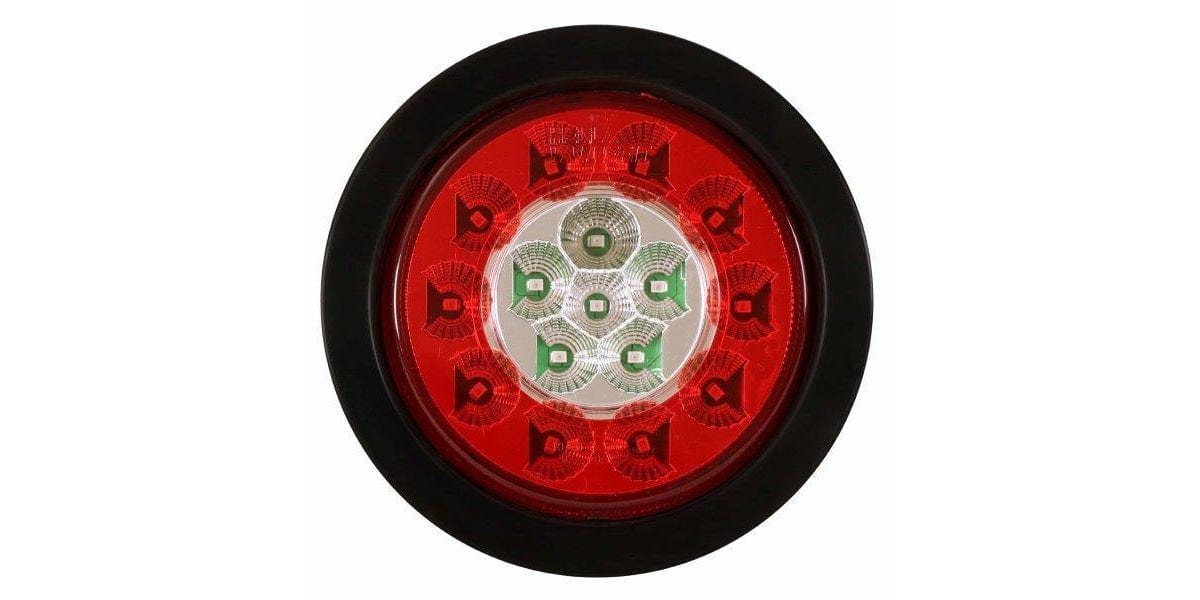 Hella Valuefit 4" Led Stop, Tail, Indicator Bullseye Light - Modern